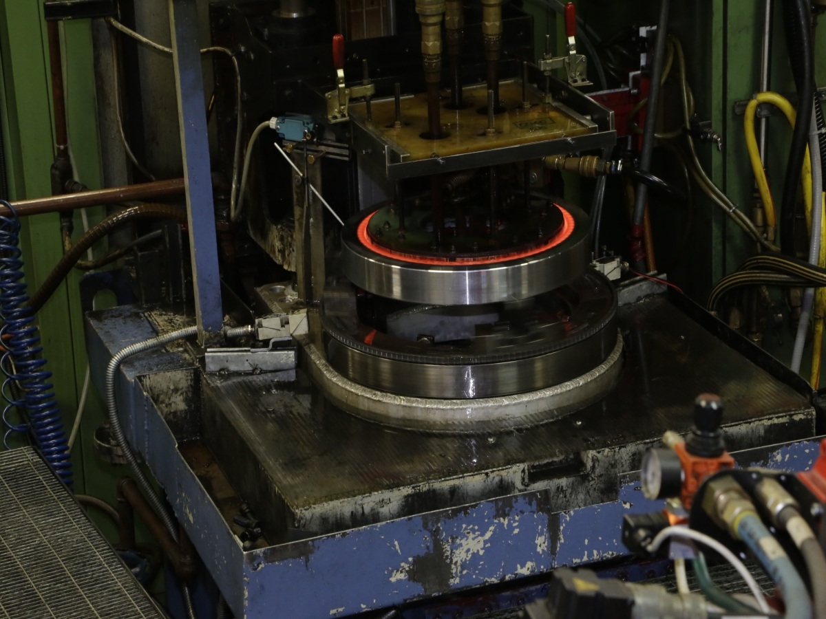 Induction heat treatment